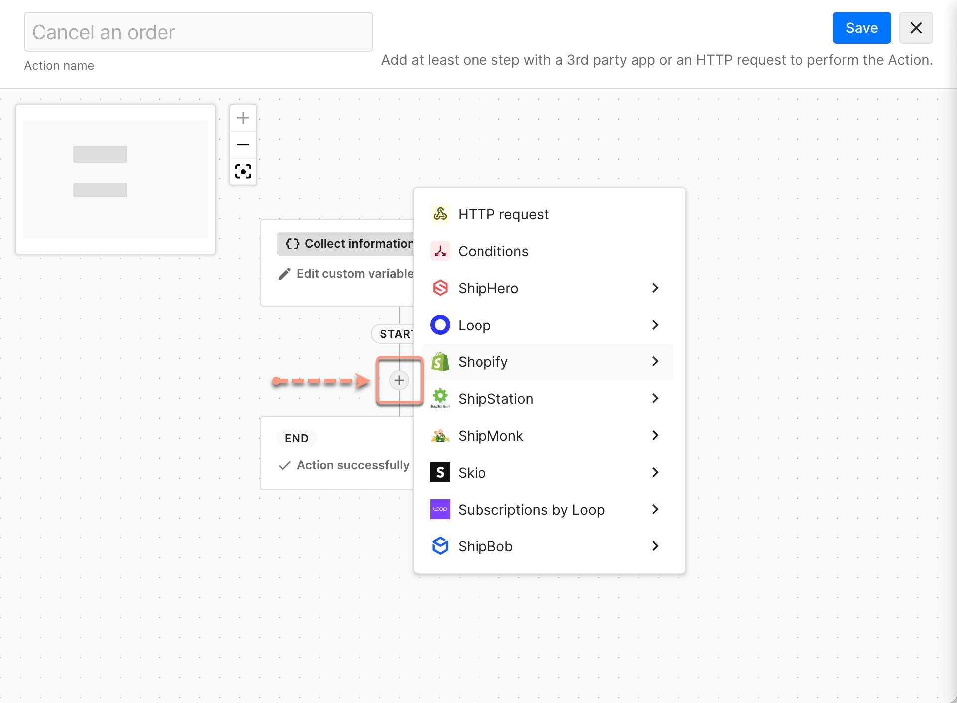 Create Actions: use advanced options to build custom Actions for AI Agent